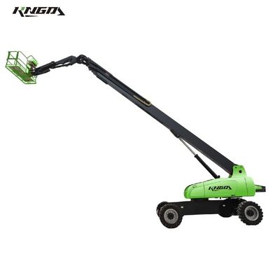 MEWP 12300Kg Electrical Telescopic Boom Lift DC Power 24m