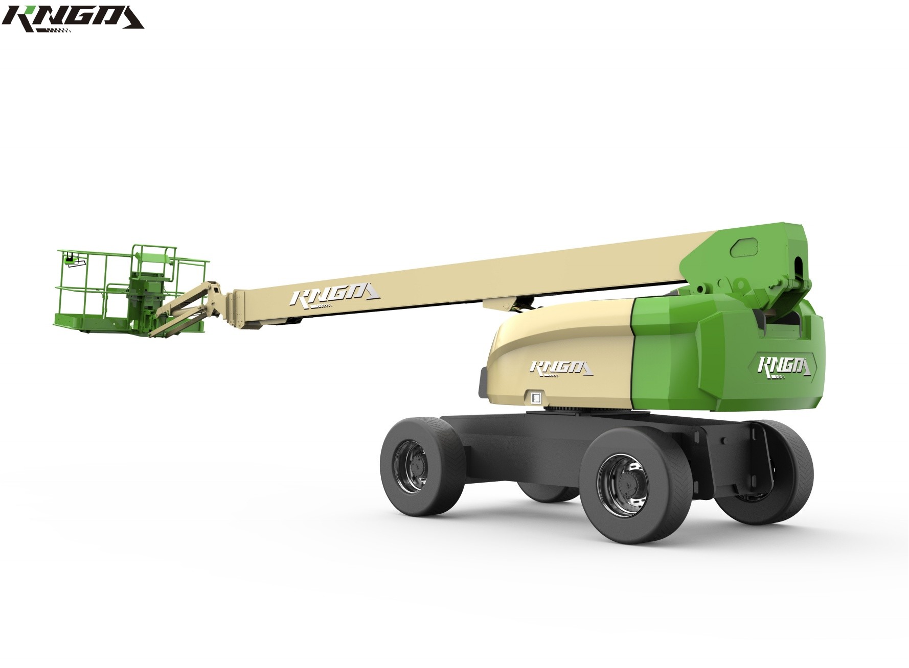 MEWP Electrical Telescopic Boom Lift , Working Height 8800Kg，300Kg，DC Power